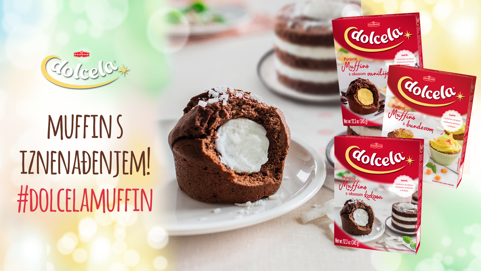 Novi Dolcela punjeni muffini pravi su dokaz da sreća zaista dolazi ...