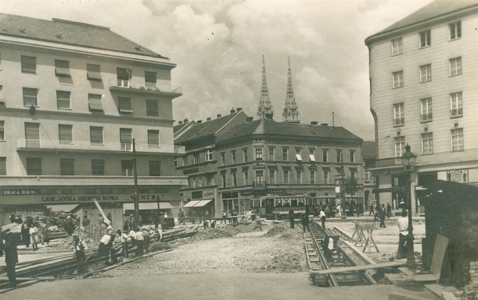 Naletjeli smo na stare slike Zagreba s početka 30-ih, kad se intenzivno ...