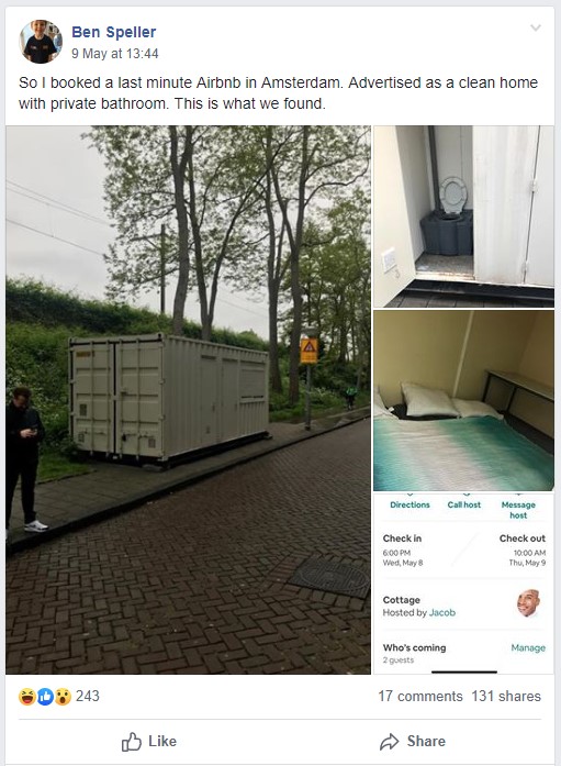 Jeste li se ikada razočarali smještajem s Airbnb-a? Zamislite kako je ...