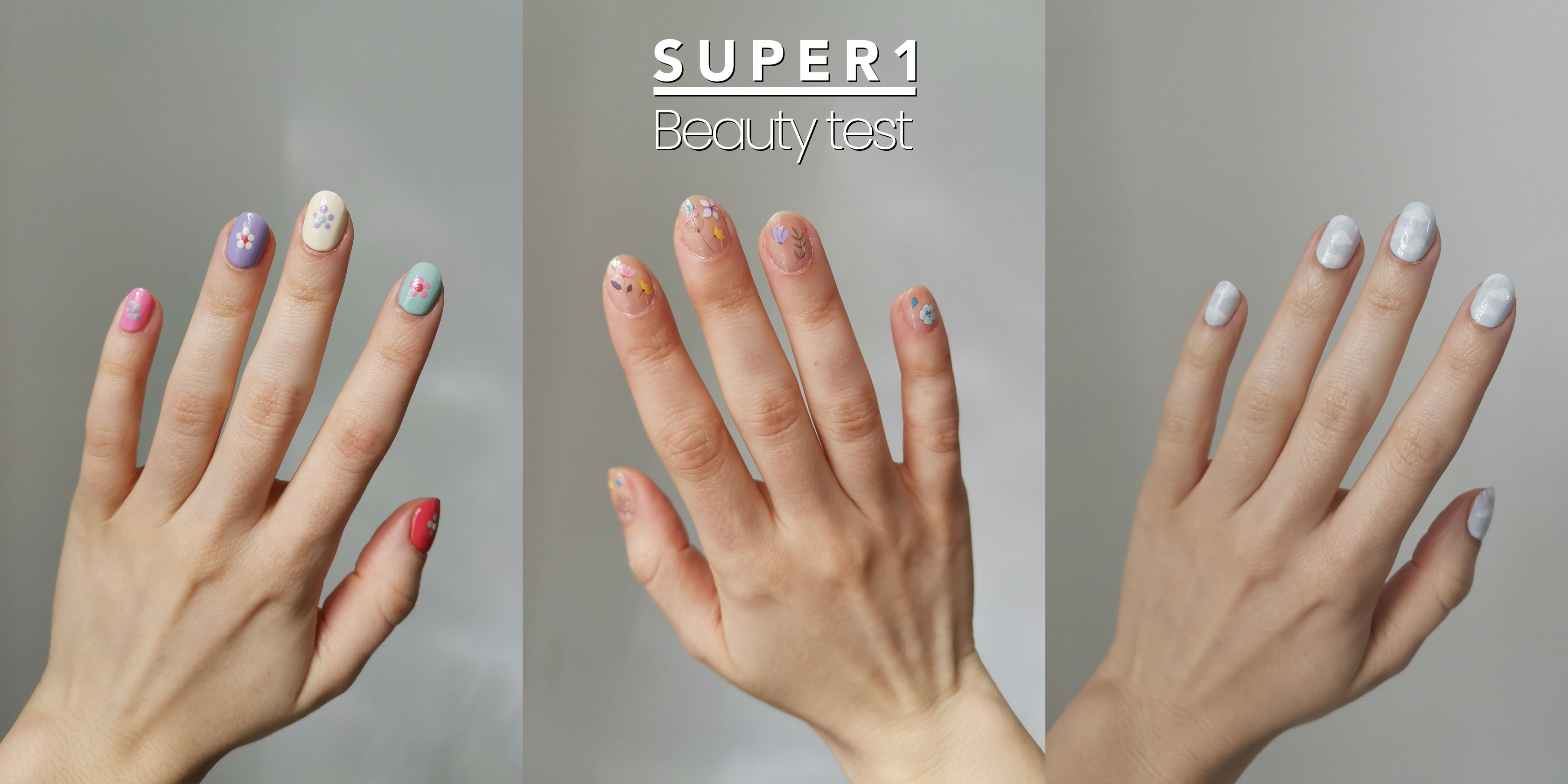 Napravila sam 3 zabavne i jako jednostavne proljetne manikure. Evo kako ...