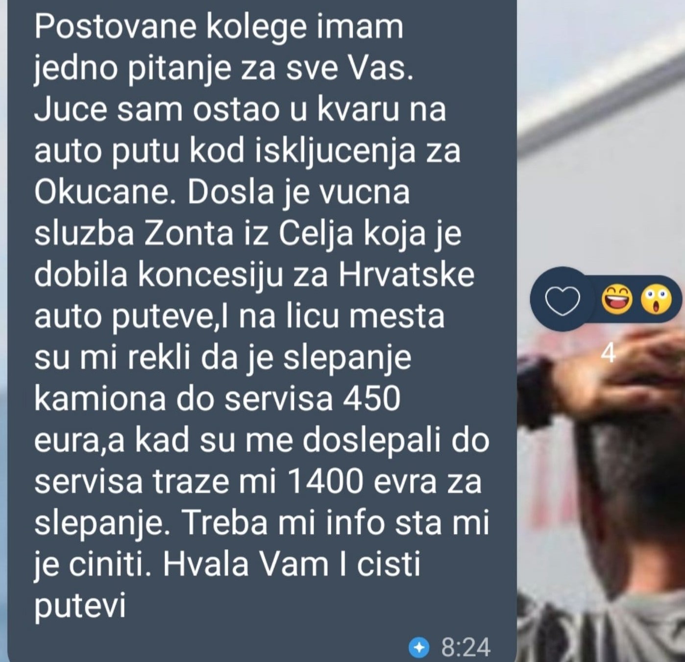 HAC dao posao šlepanja na autoputu zloglasnim poduzetnicima. ‘Reketare nas i ne daju nam naša ...