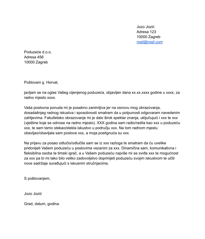 U 9 koraka do odličnog motivacijskog pisma | Telegram.hr