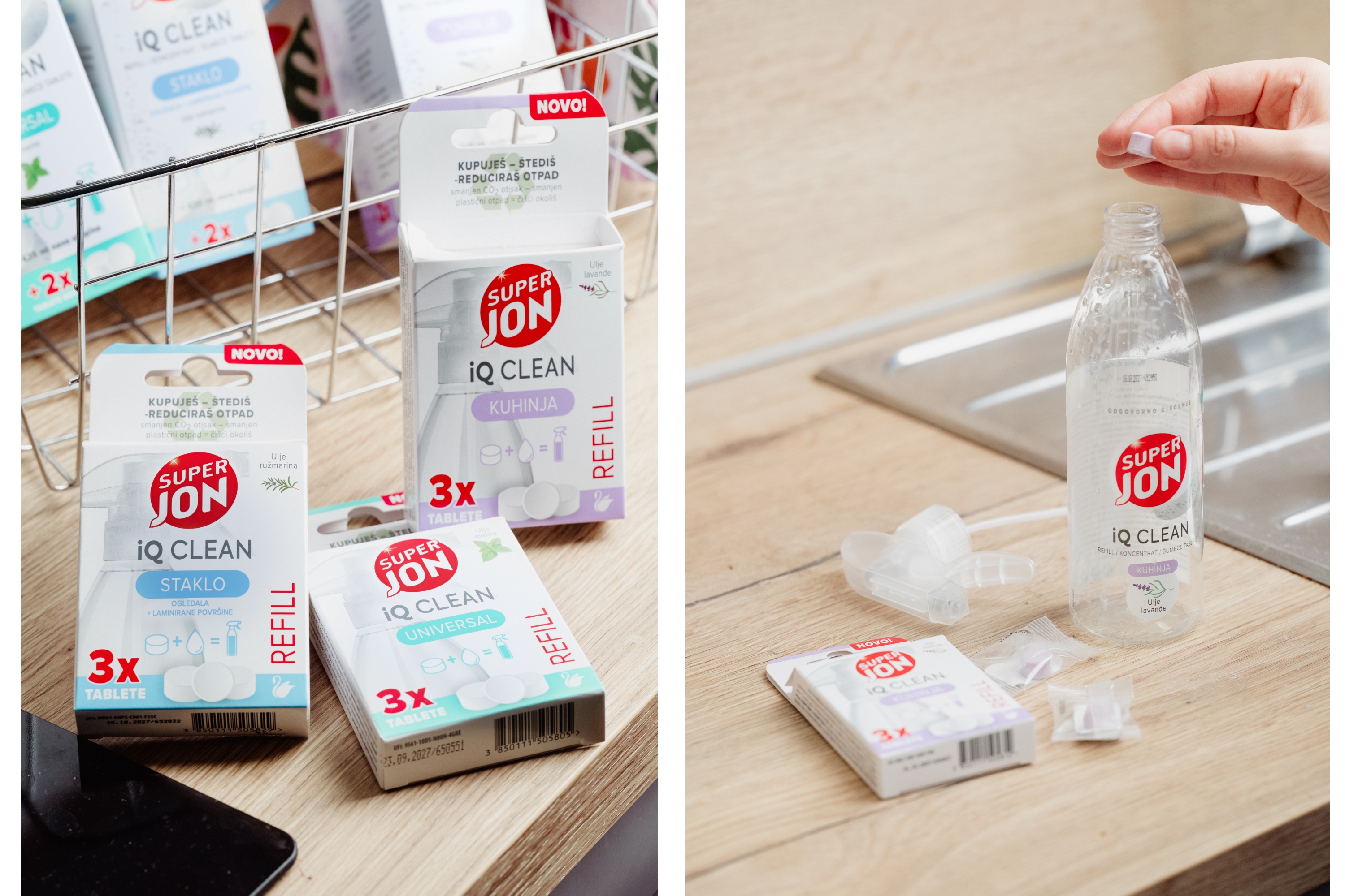 S1 recenzija: Isprobali smo Super Jon iQ Clean proizvode za čišćenje u ...