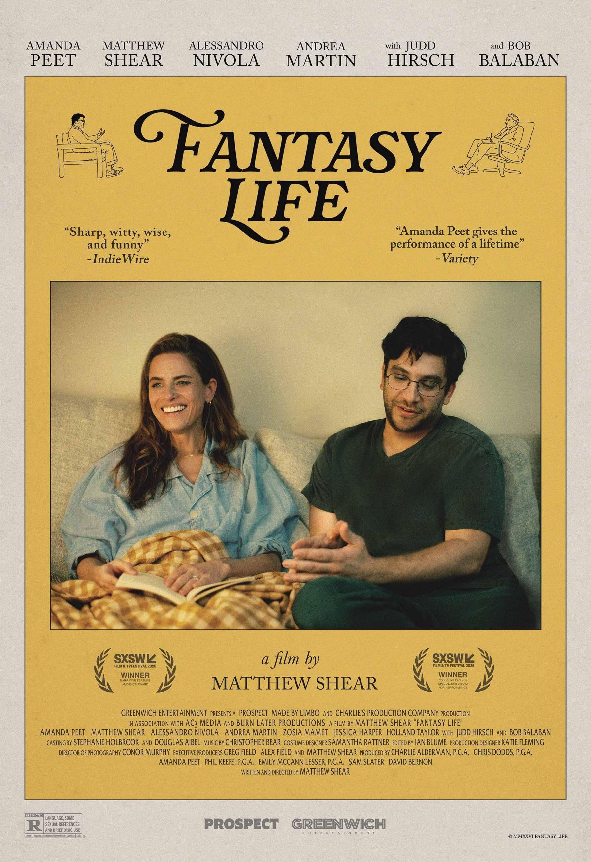 Fantasy Life je nova romantična komedija s Amandom Peet i Matthewom ...